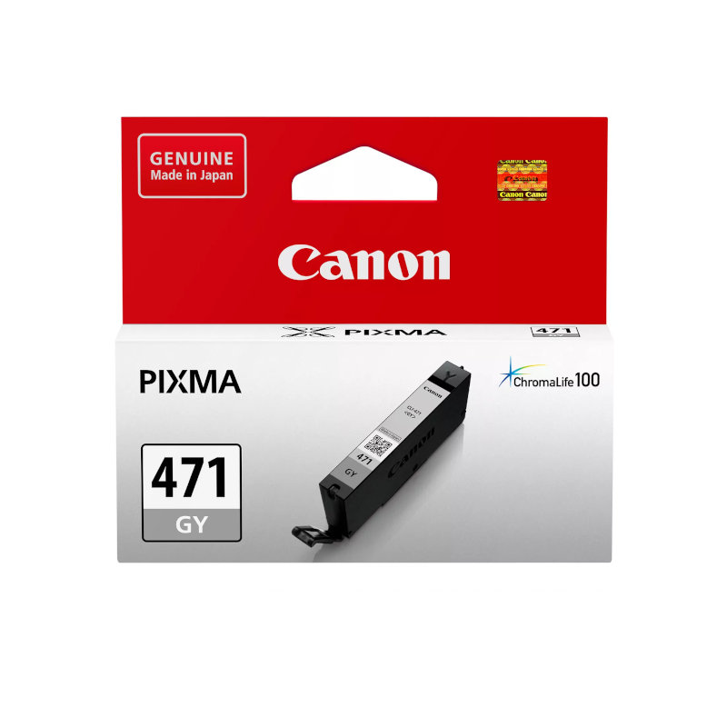 Canon 471 Grey Original Ink - CLI-471GY – tonerandink.co.za