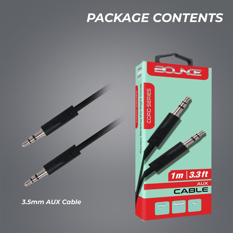Bounce Cord Series AUX Cable – tonerandink.co.za
