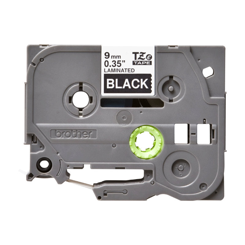 Brother TZ325 White On Black Laminated 9mm Tape - TZe-325 – tonerandink ...