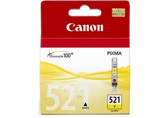 Canon 521 Yellow Original Ink - CLI-521Y – tonerandink.co.za